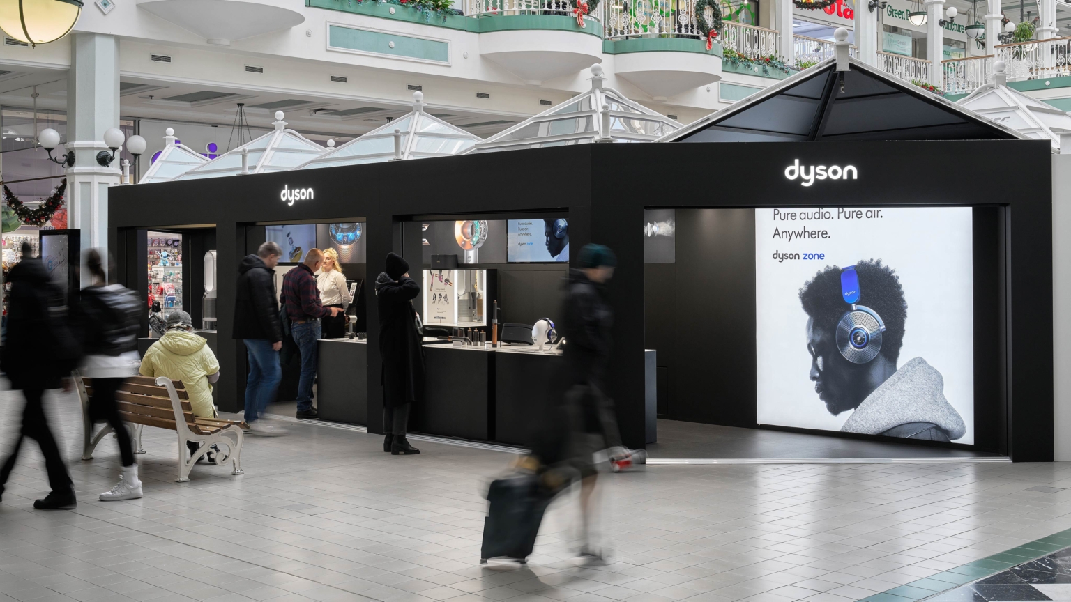 Dyson retail design and installation | Attero Retail Design Agency