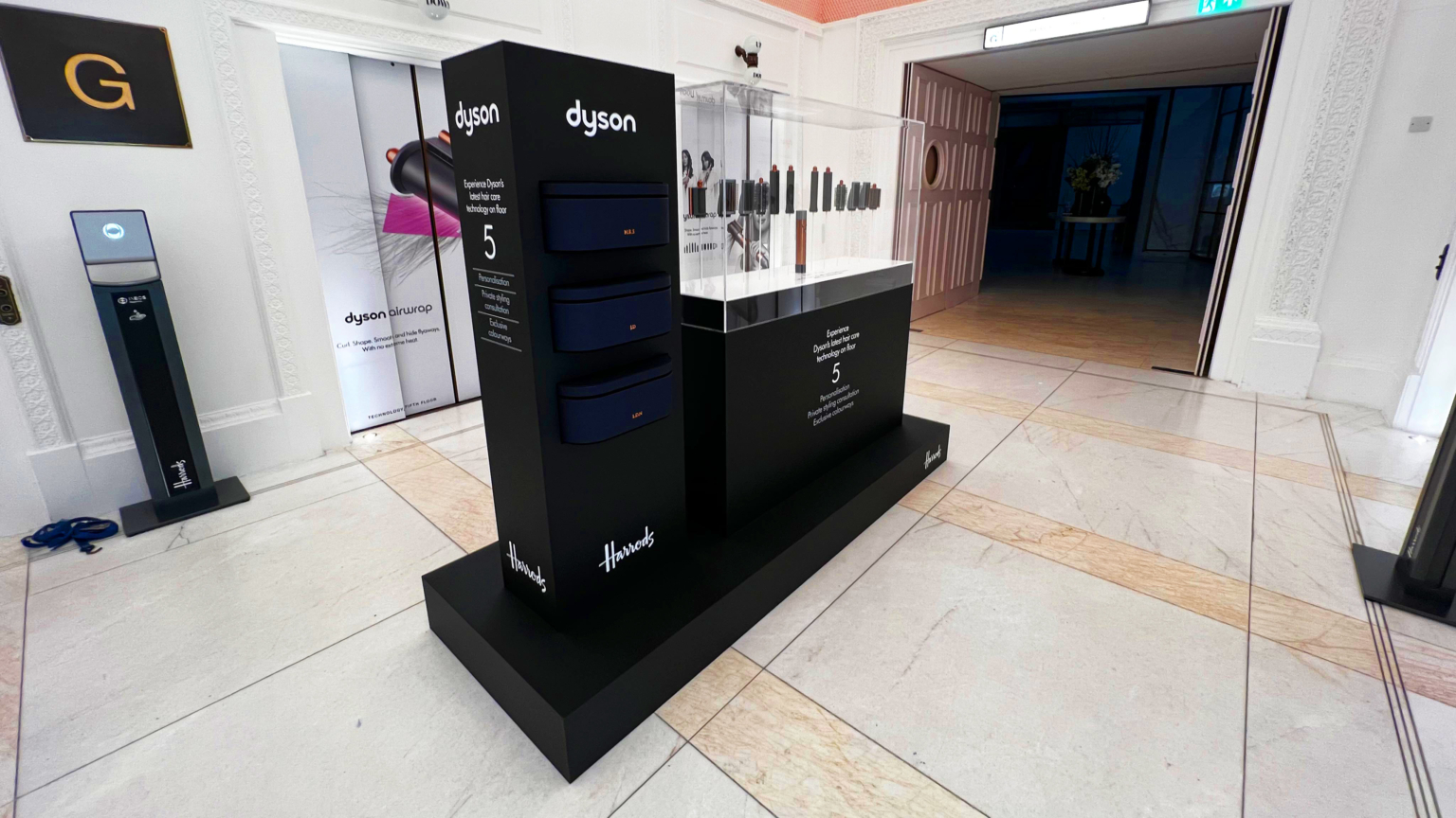 Dyson retail design and installation | Attero Retail Design Agency